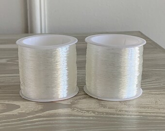 Stretchy Cord 1mm 100 Meter, Clear, Stretch Magic 100 Meter 1mm Clear ...