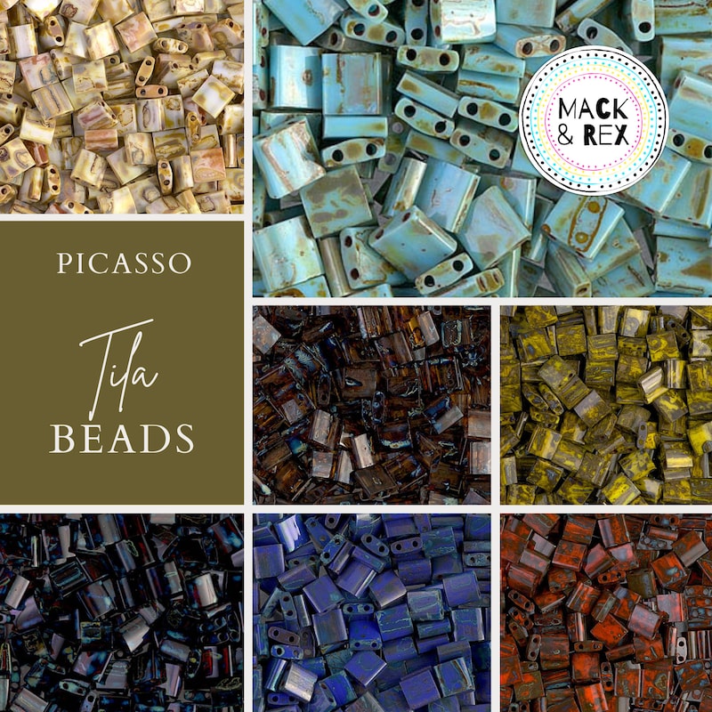 Tila Bead Patterns - Etsy