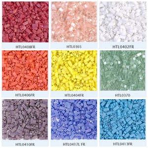 Half Tila Beads | Miyuki Half Tila Colors | Half Size Tila Beads | Flat ...