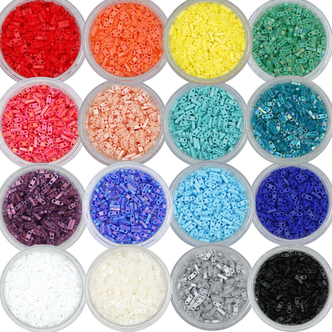 Miyuki Quarter Tila Beads | Color Options for Quarter Tila Beads | 10 ...