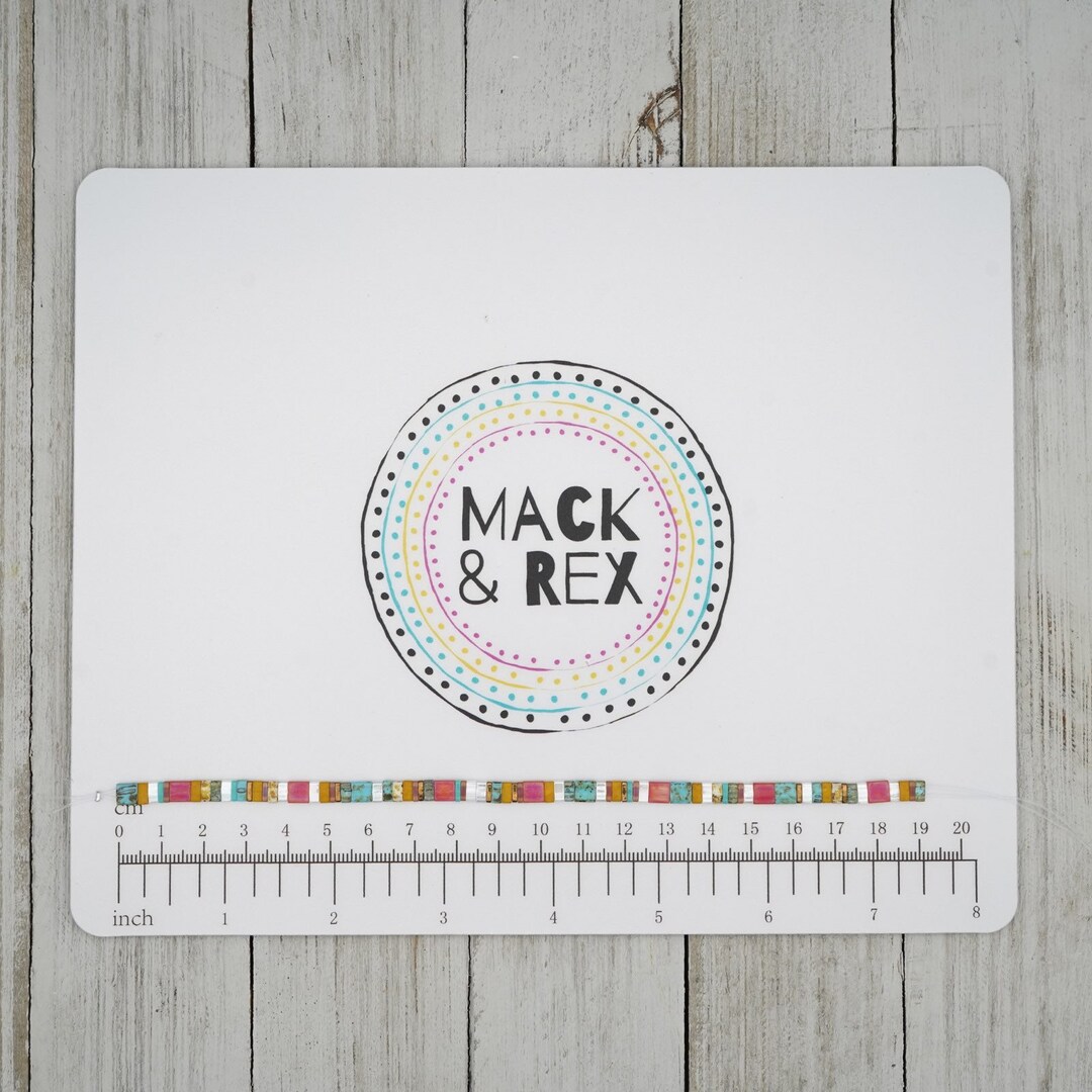 Wipeable Bead Mat With Built-in Measuring Tape | Non-slip Jewelry ...