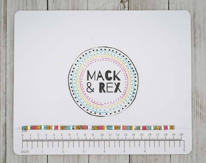 WIPEABLE Bead Mat With Built in Measuring DIY Jewelry Mat | Etsy