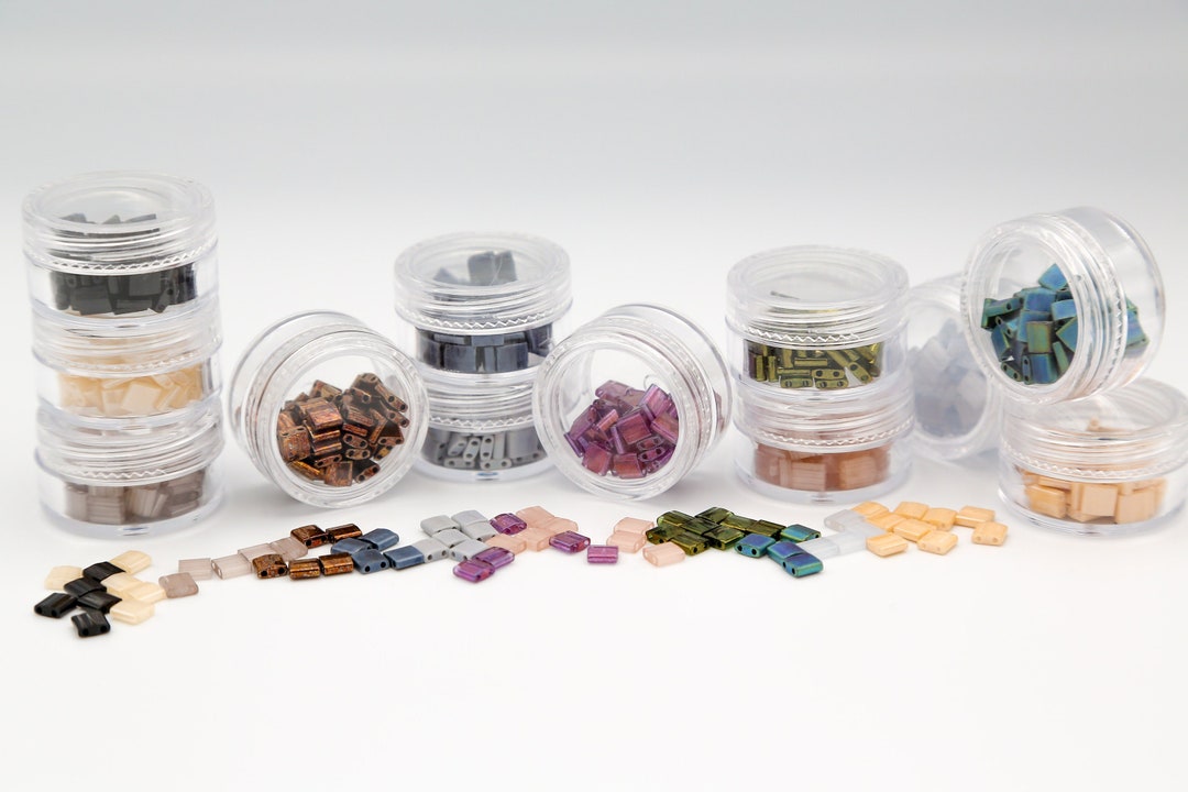 10 GRAMS ENVY 100% Tila Bead Color Pack Makes 20 Bracelets 12 Mix ...