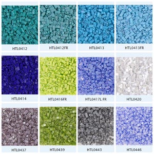 Miyuki Half Tila Beads! TONS OF COLORS of Alf Tila Beads, Bulk Miyuki ...