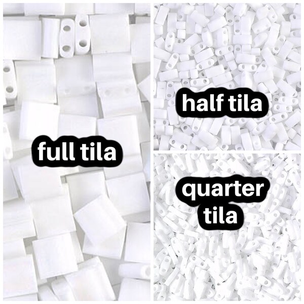 Matte White Beads - Etsy