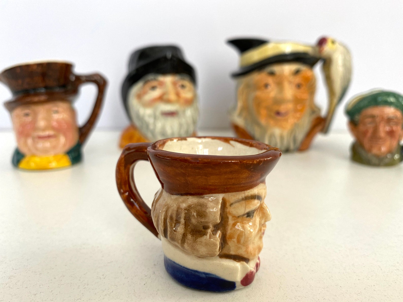 Vintage Toby Face Mug Collection Toby Mugs | Etsy