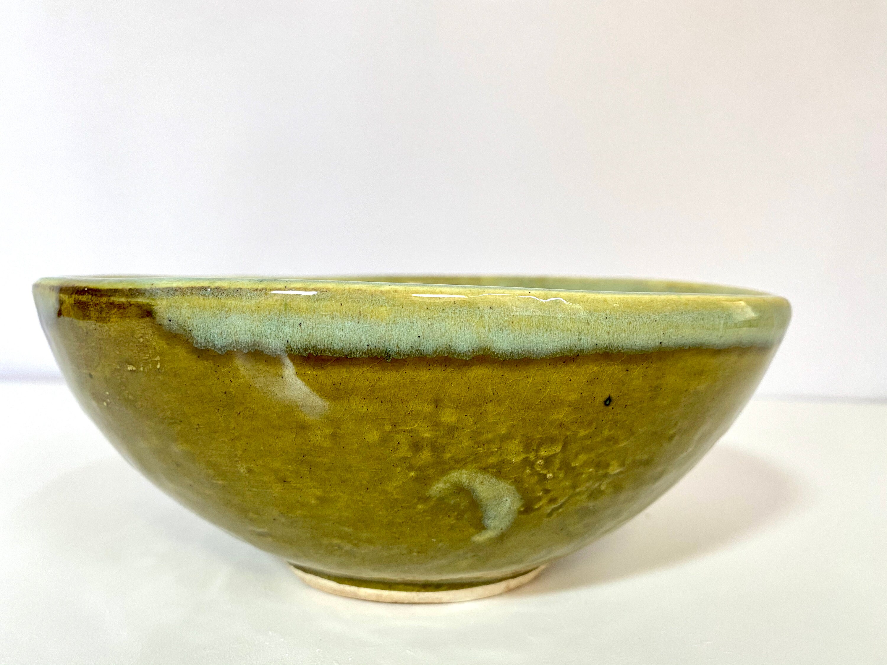 Vintage CA Studio Pottery Drippy Glaze Ceramic Bowl CA - Etsy