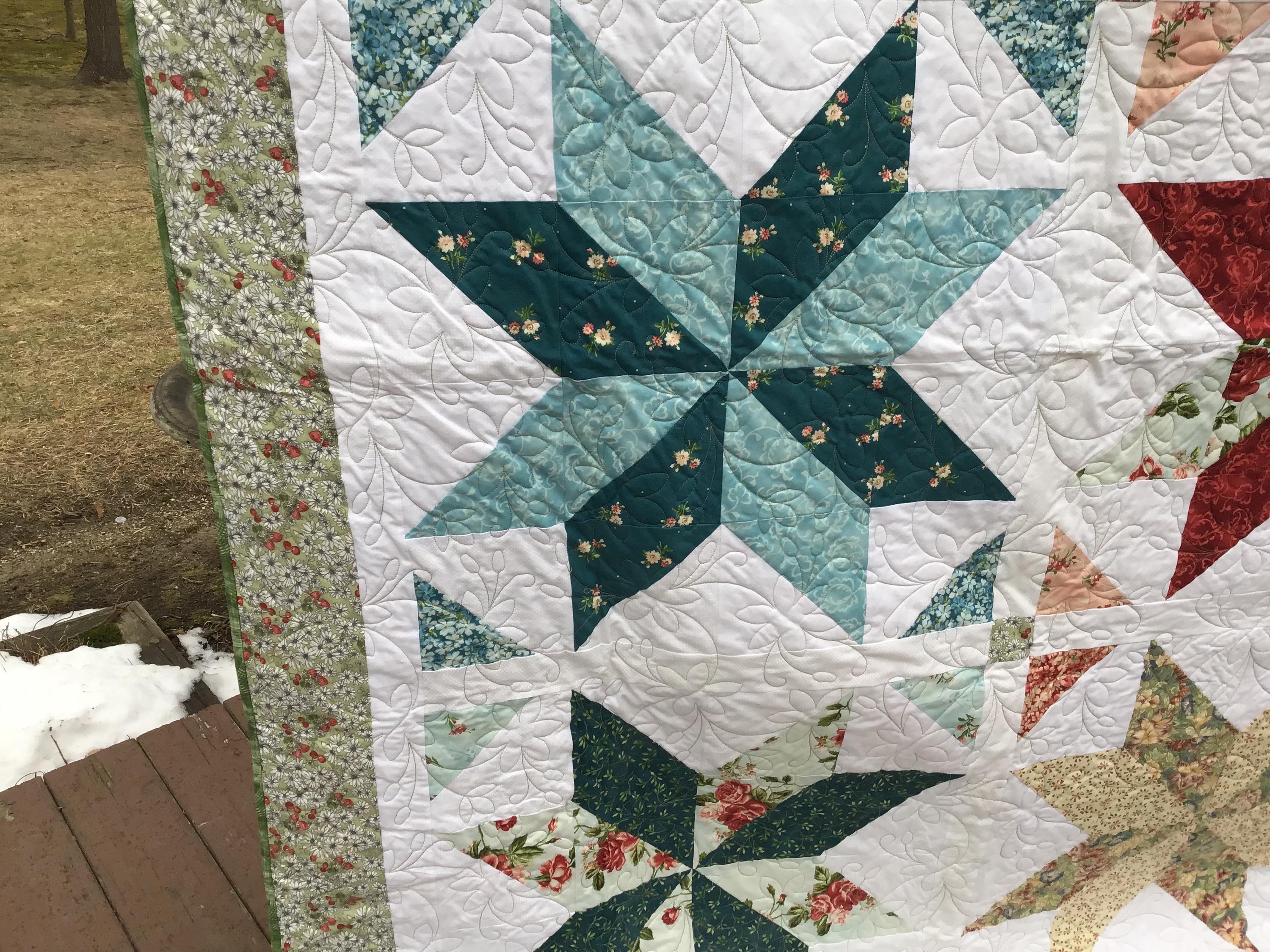 Dashing Stars Handmade Quilt - Etsy