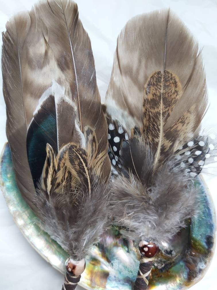 810 SMUDGE FEATHER Prayer Ceremonial - Etsy