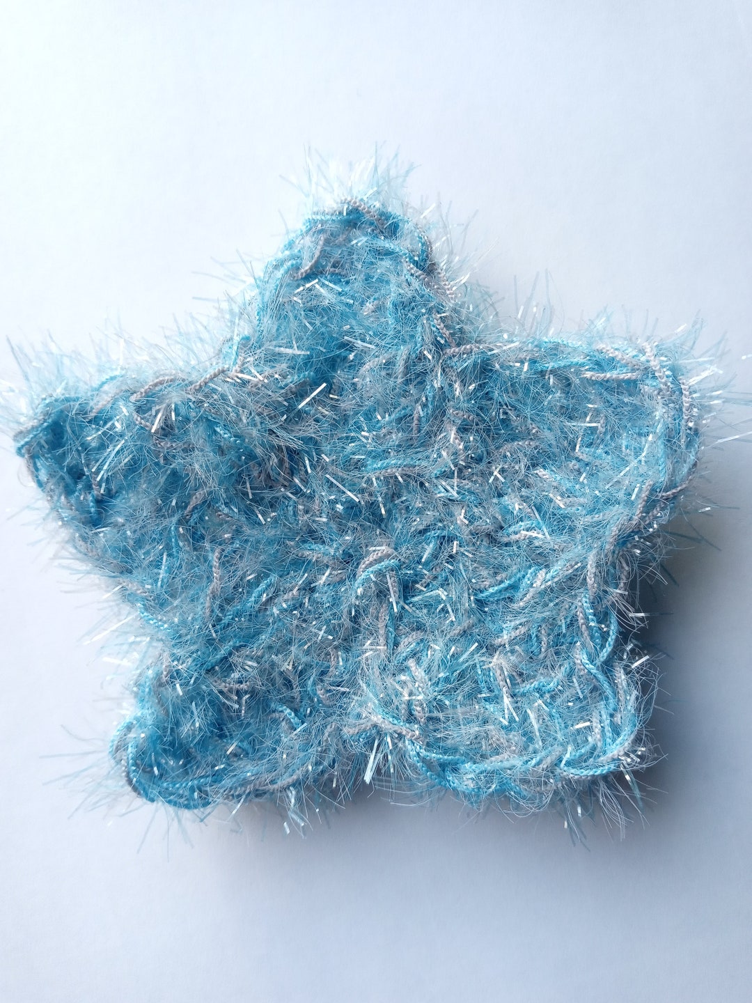 Star Sparkly Dish Scrubbie, Decorative Scouring Kitchen Scrub Pad ...