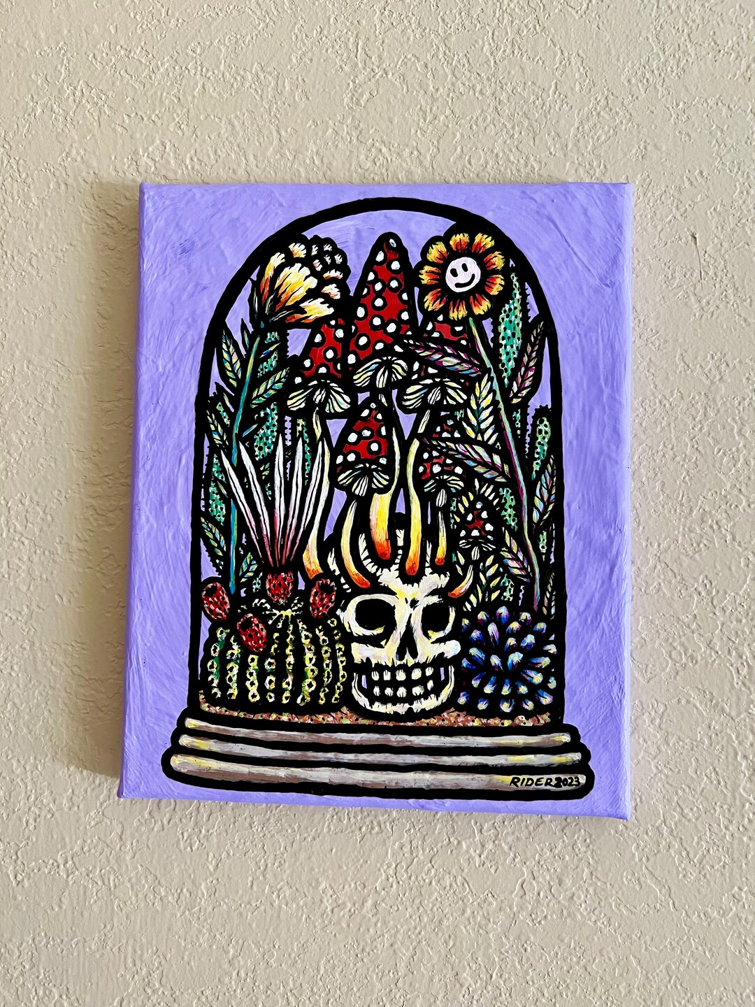 Magical Skull Terrarium - Etsy