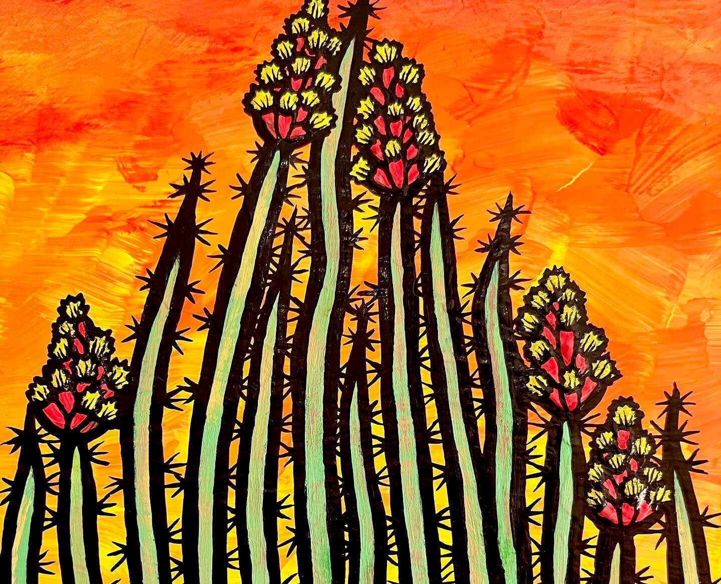 Cactus Desertscape Series: Ocotillo and Friends - Etsy