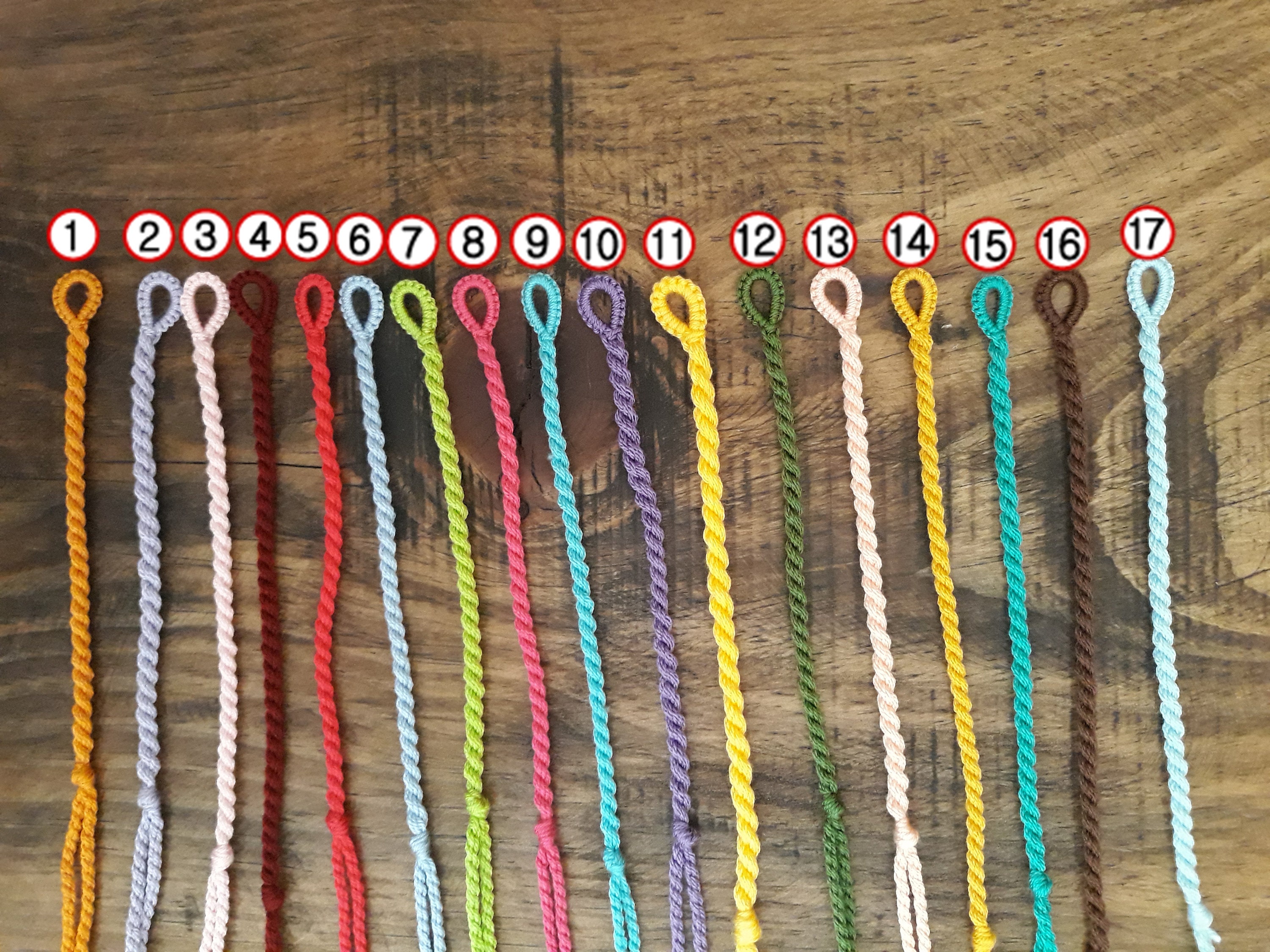 Bulk String Bracelets, Woven Thread Boho Jewelry, Best Friend Gift ...