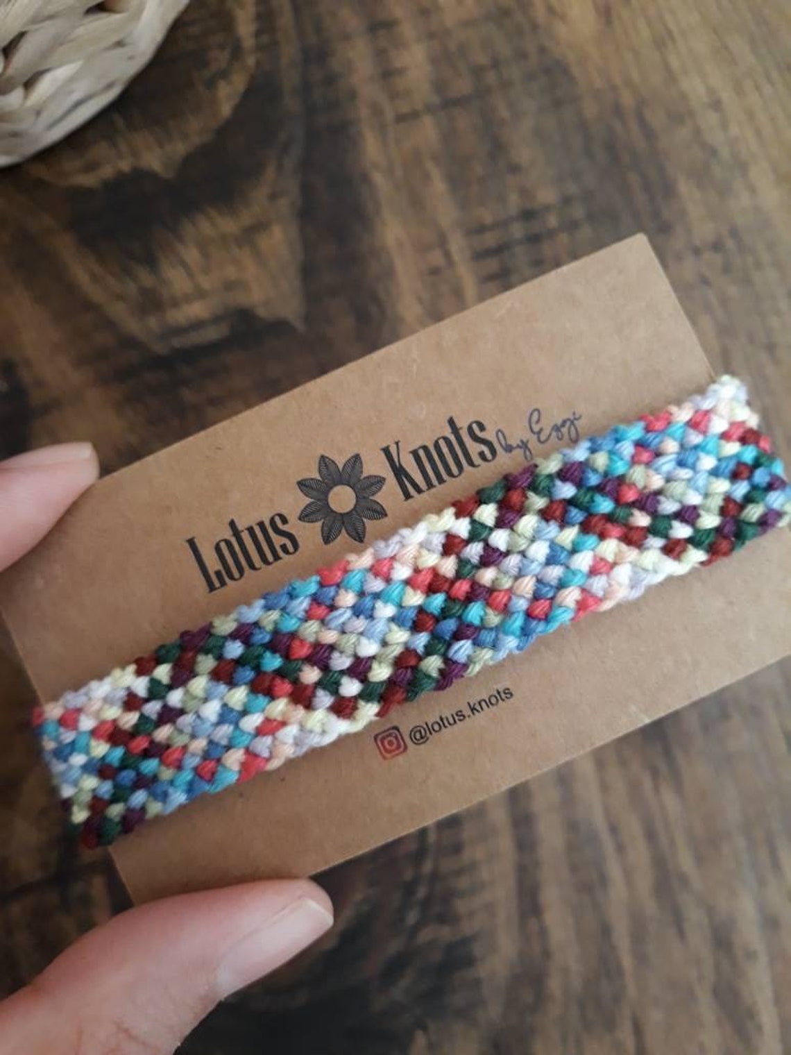 Colorful Plaid Weaving Friendship Bracelet for Girl, Women, Men ...