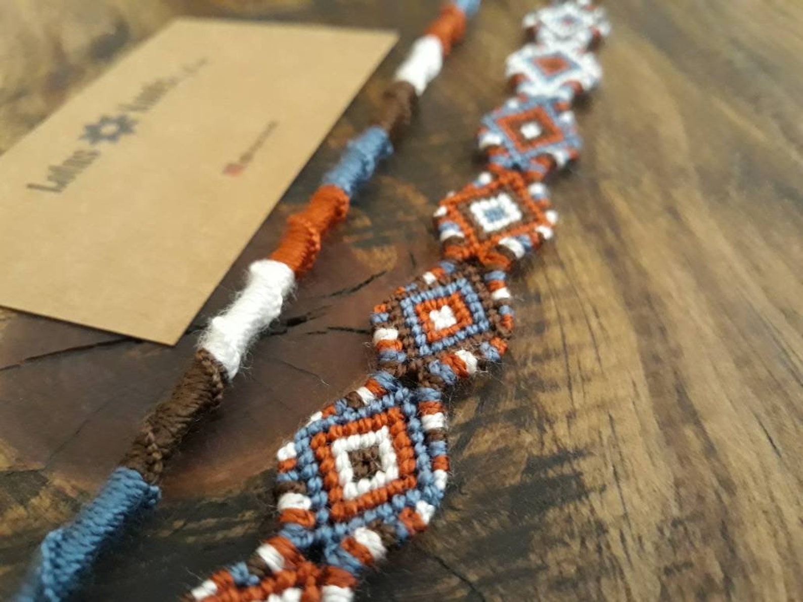 Set of 2 Handwoven Ethnic Tribal Friendship Bracelet with Boho | Etsy
