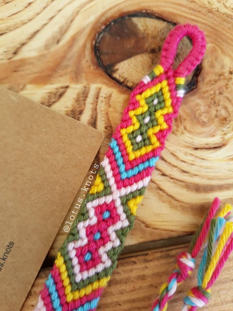 Woven Thread Bracelet for Women or Beach Tribal Anklet; Summer Jewelry ...
