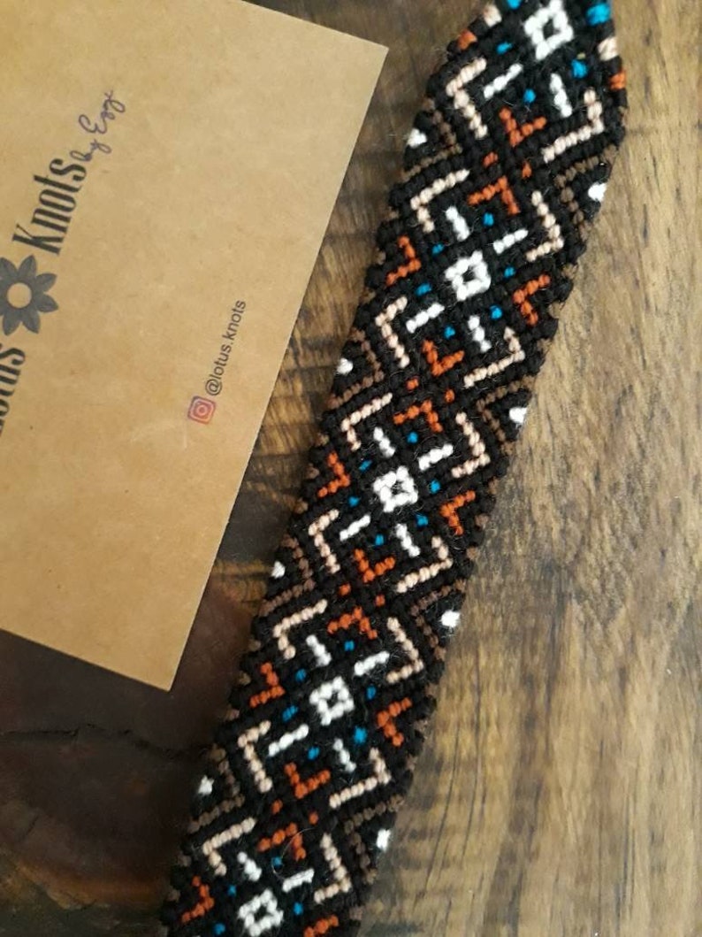 Boho Woven Friendship Bracelet String, Native Bracelets for Women, Men ...