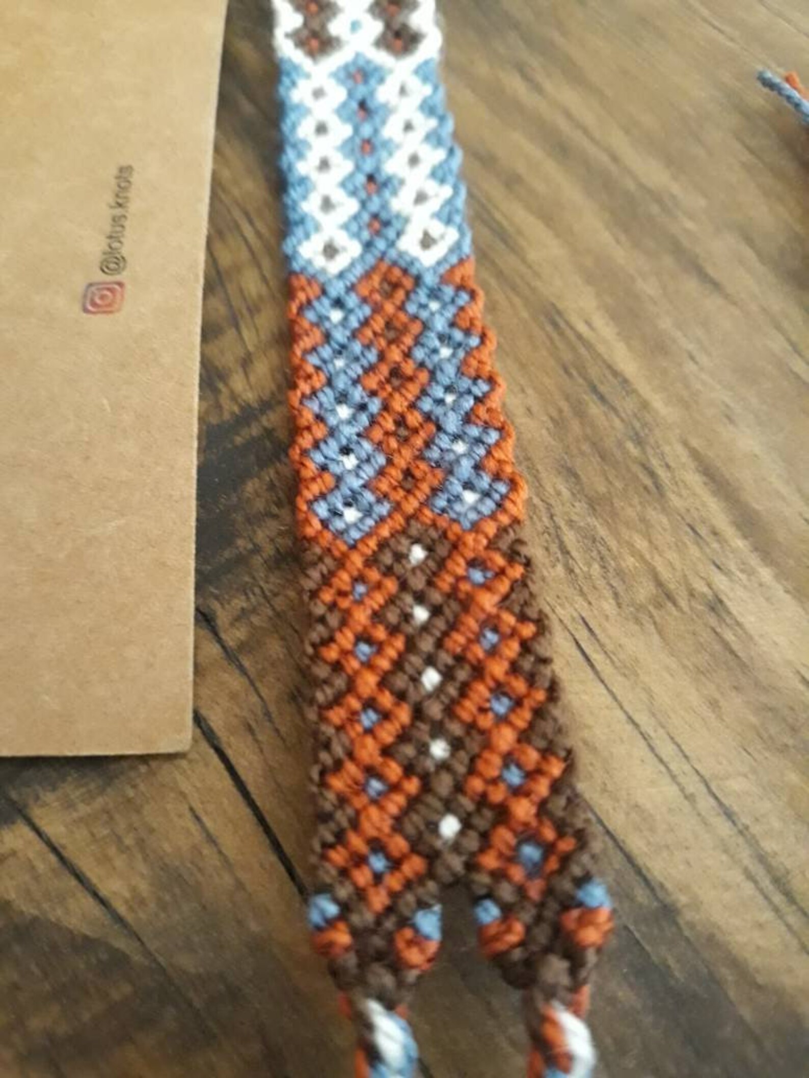 Wide Tribal Friendship Bracelet Woven Handcrafted Boho - Etsy