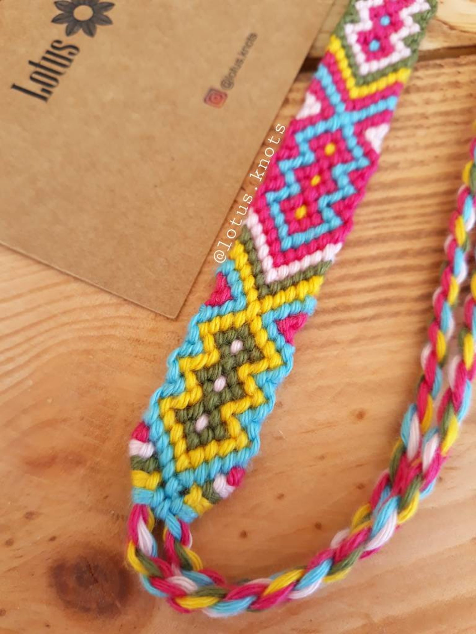 Woven Thread Bracelet for Women or Beach Tribal Anklet; Summer Jewelry ...