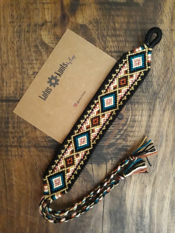 Handmade Friendship Bracelet Woven Boho Jewelry Best Friends | Etsy