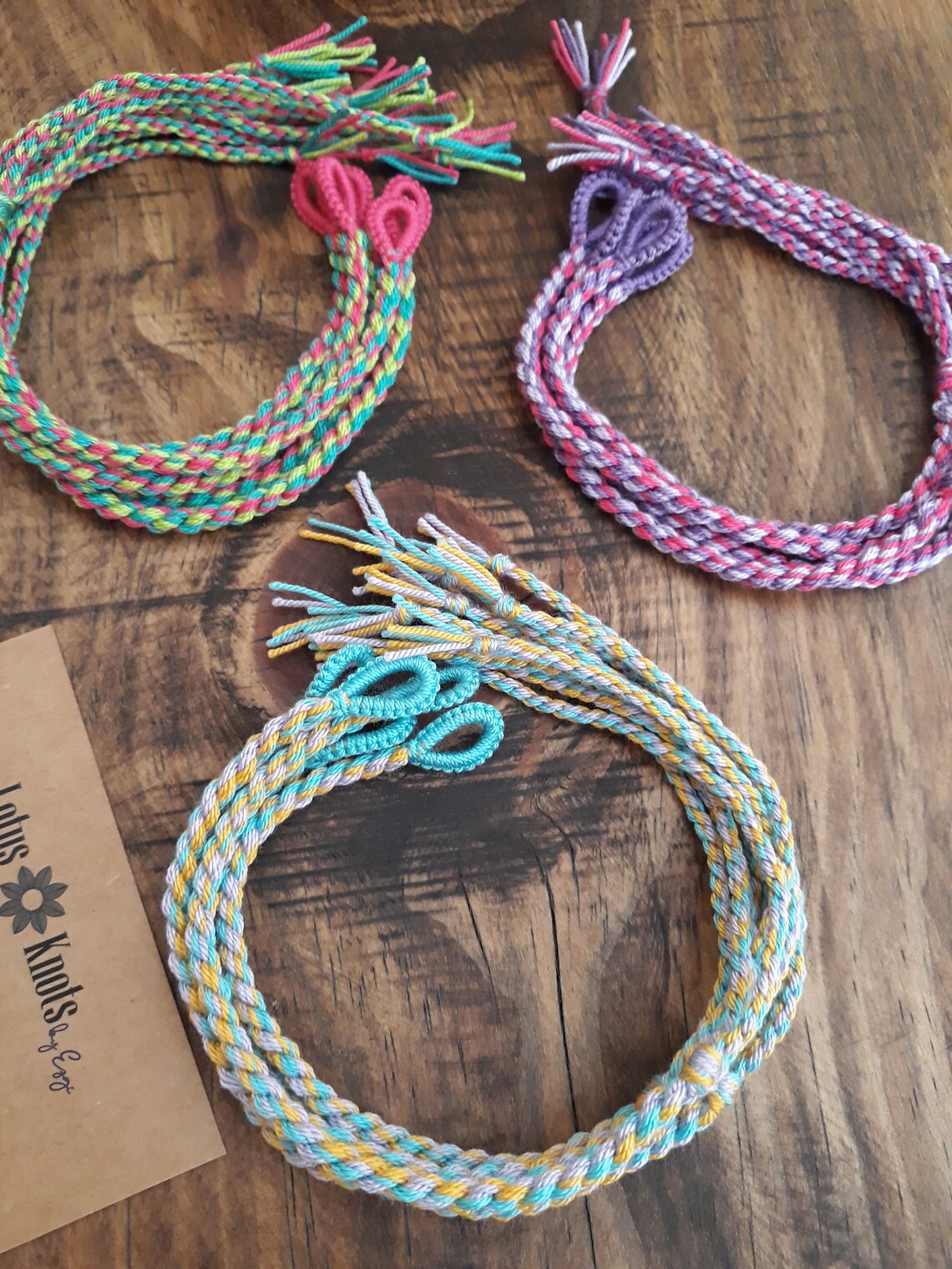 Bulk String Bracelets, Woven Thread Boho Jewelry, Best Friend Gift ...
