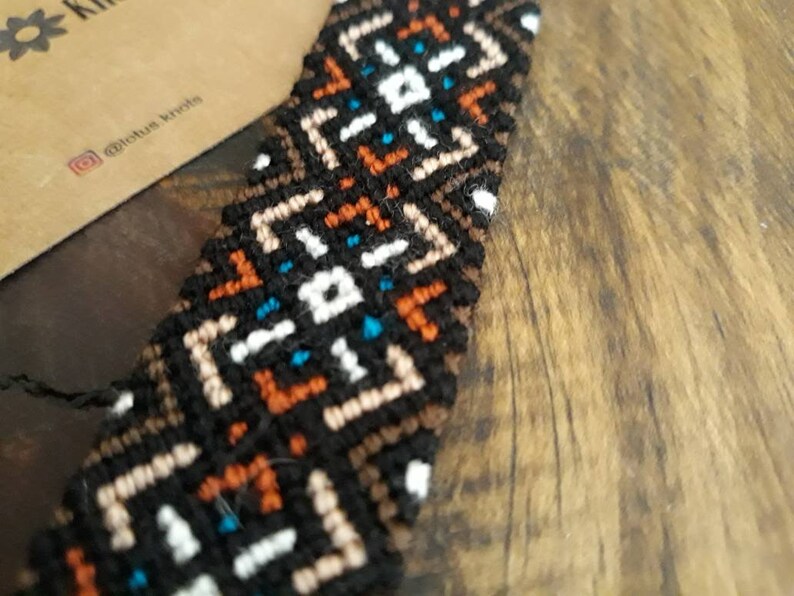 Boho Woven Friendship Bracelet String, Native Bracelets for Women, Men ...