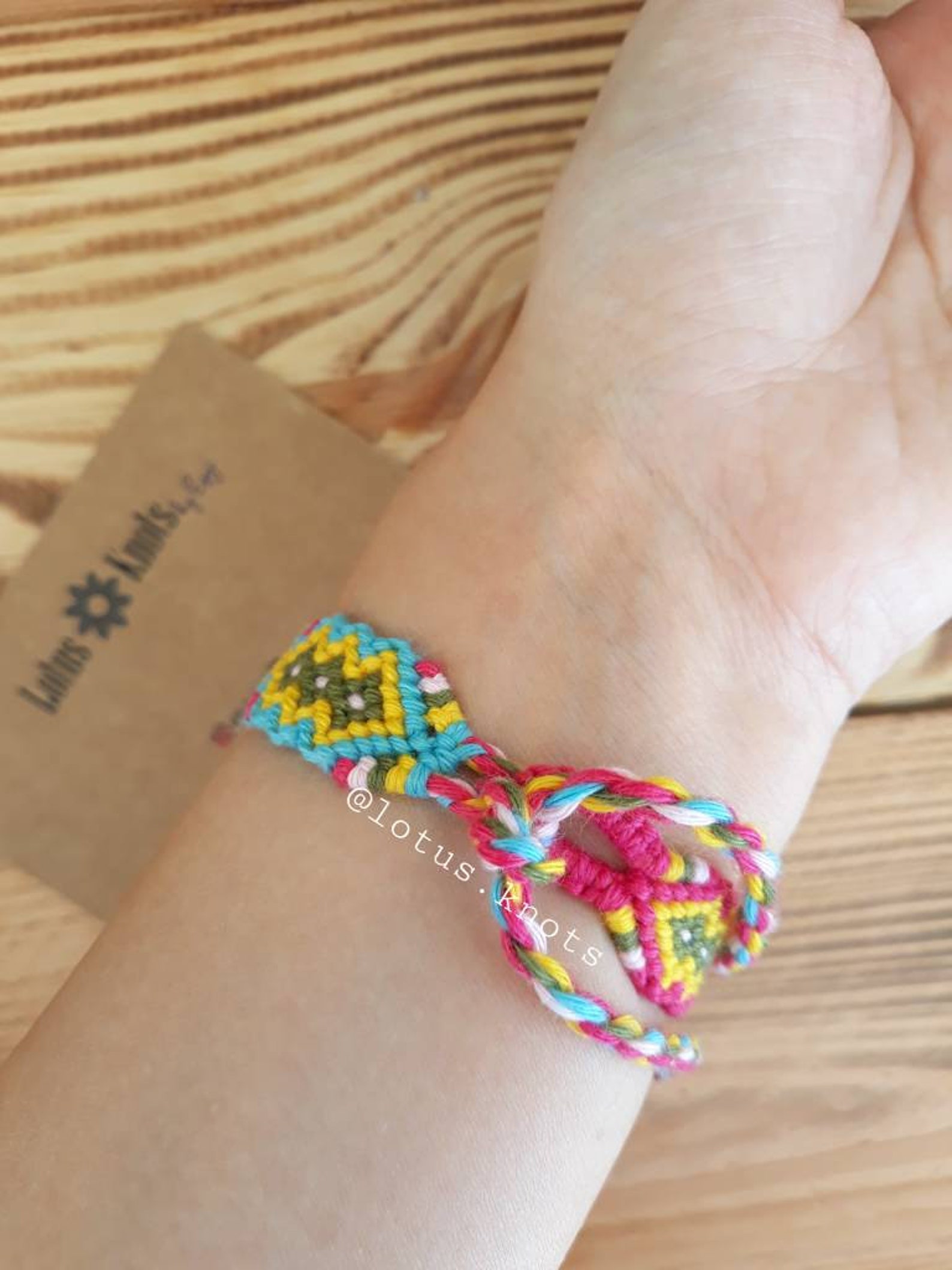 Woven Thread Bracelet for Women or Beach Tribal Anklet Summer - Etsy