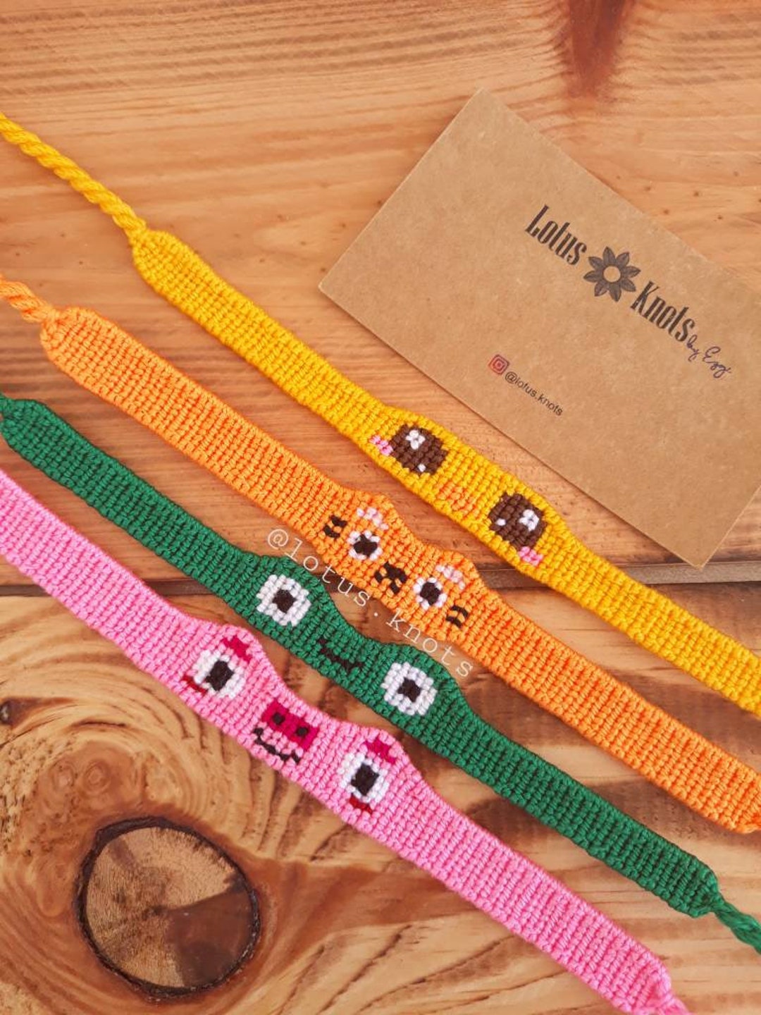 Funny Woven Animal Friendship Bracelet for Girl for Child, Cute Pet ...