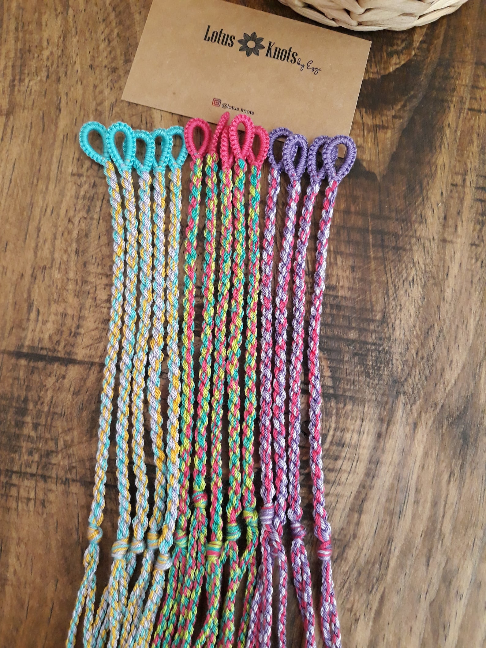 Bulk String Bracelets Woven Thread Boho Jewelry Best Friend | Etsy