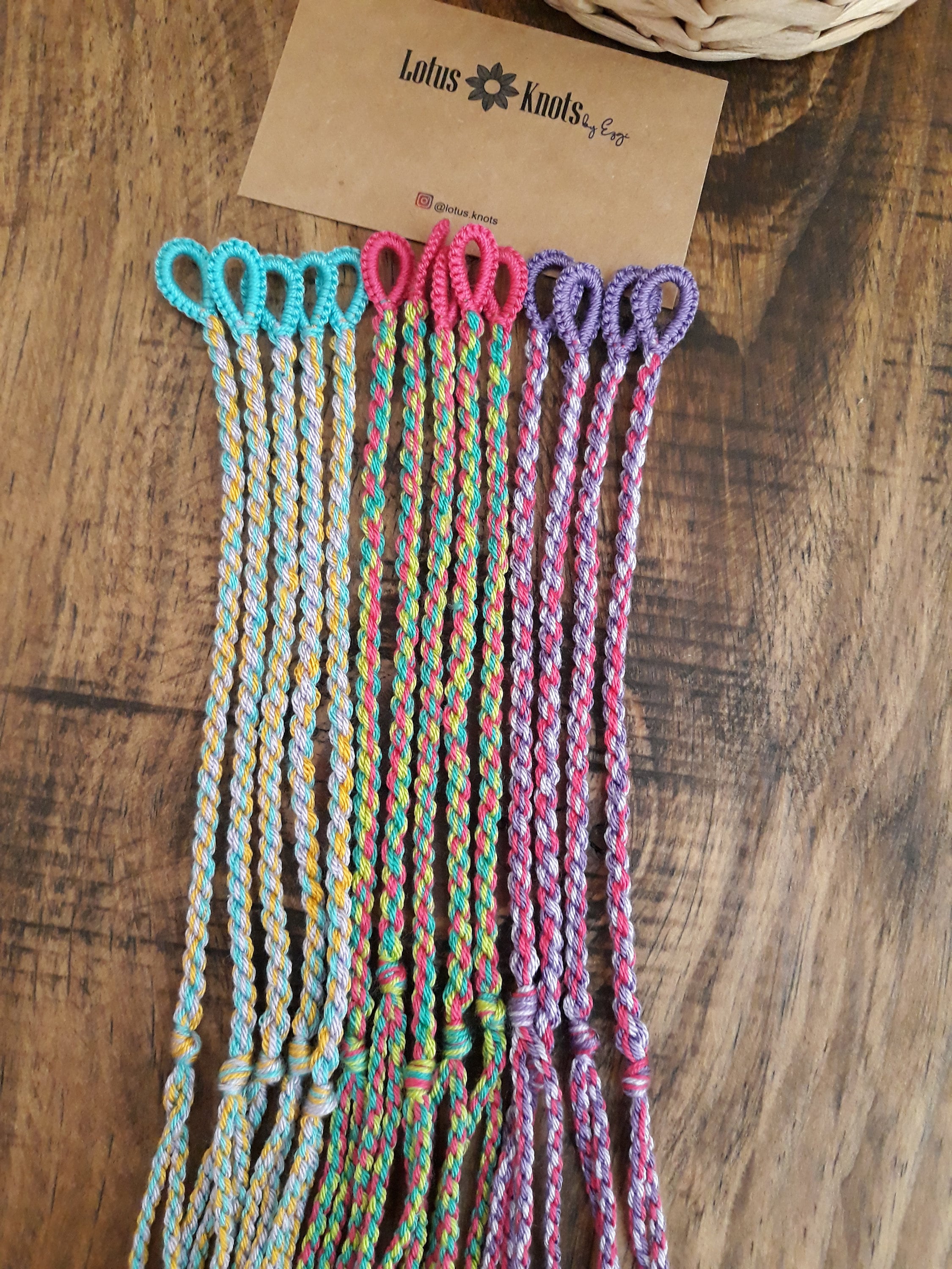 Bulk String Bracelets, Woven Thread Boho Jewelry, Best Friend Gift ...