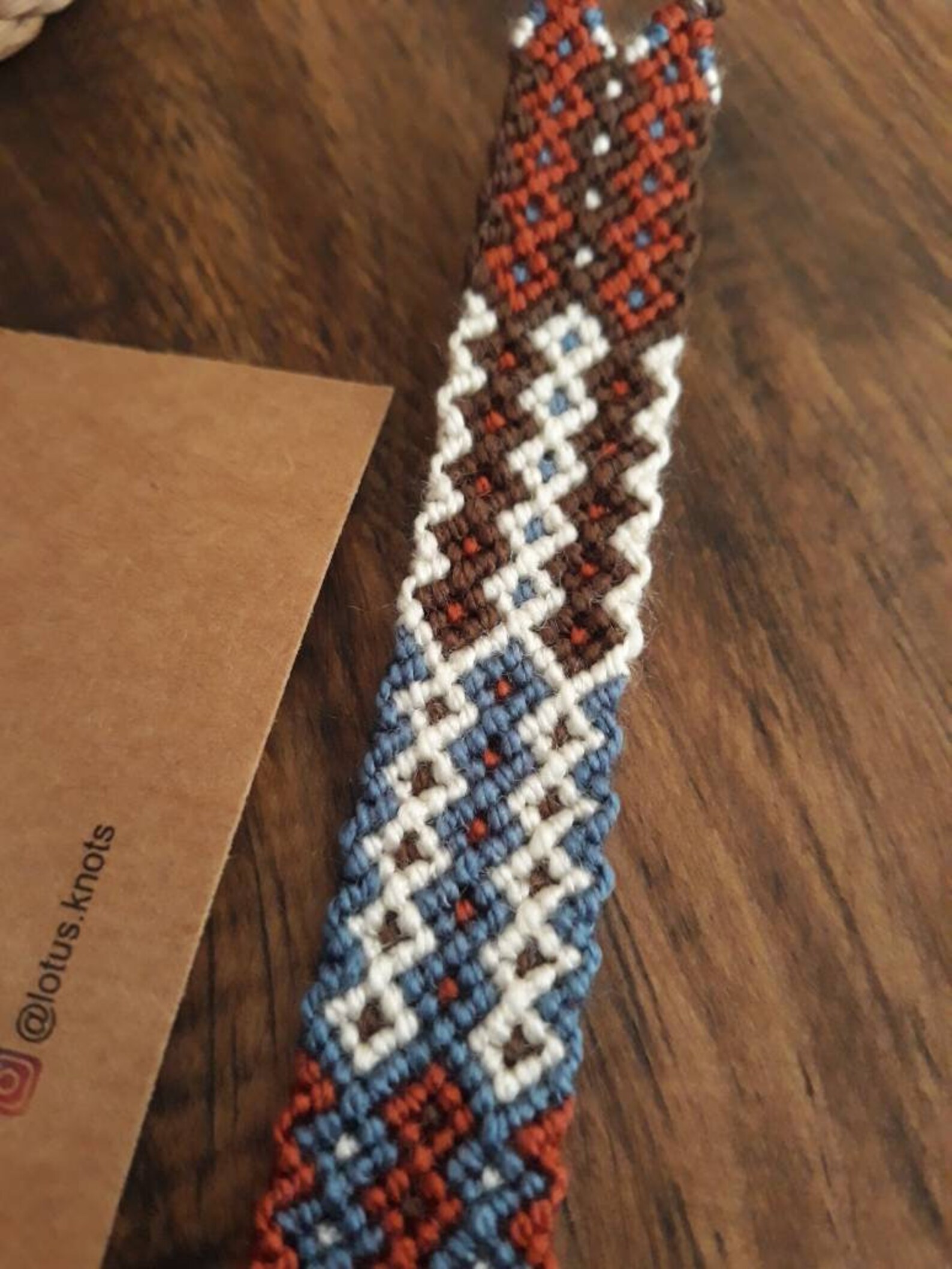 Wide Tribal Friendship Bracelet Woven Handcrafted Boho - Etsy