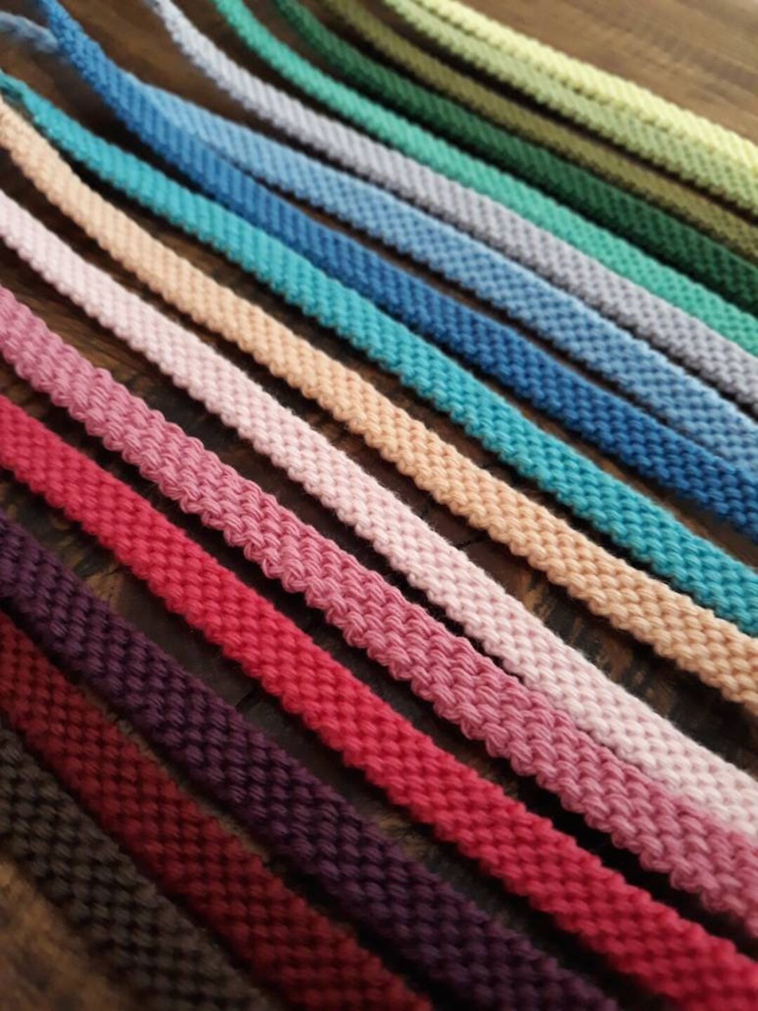 Set of 3 Thin Woven Friendship Bracelet Pack, Stackable VSCO Bracelet ...