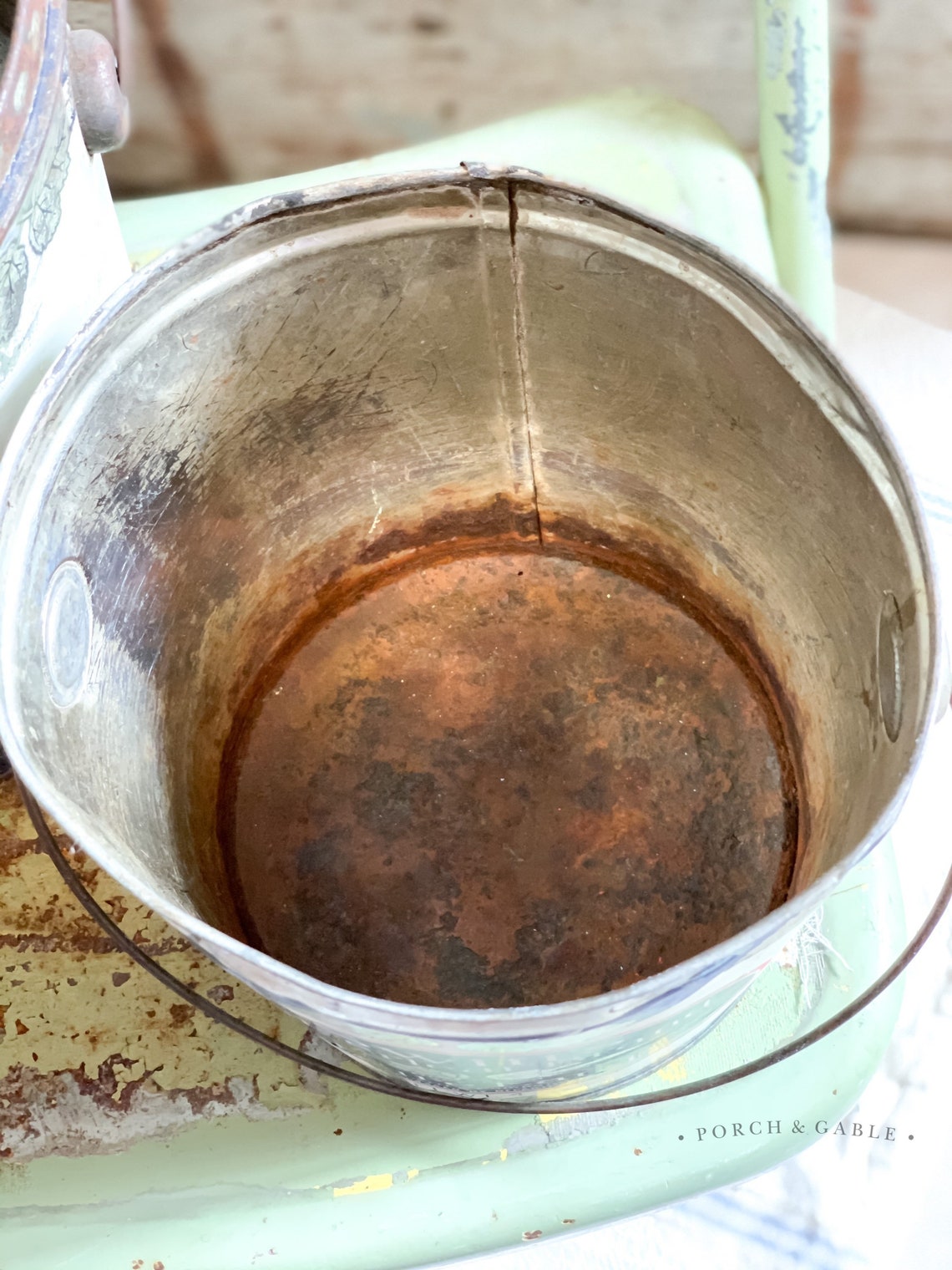 Vintage Lard Bucket, 4 LBS Swifts Silverleaf Pure Lard Bucket, Rustic ...