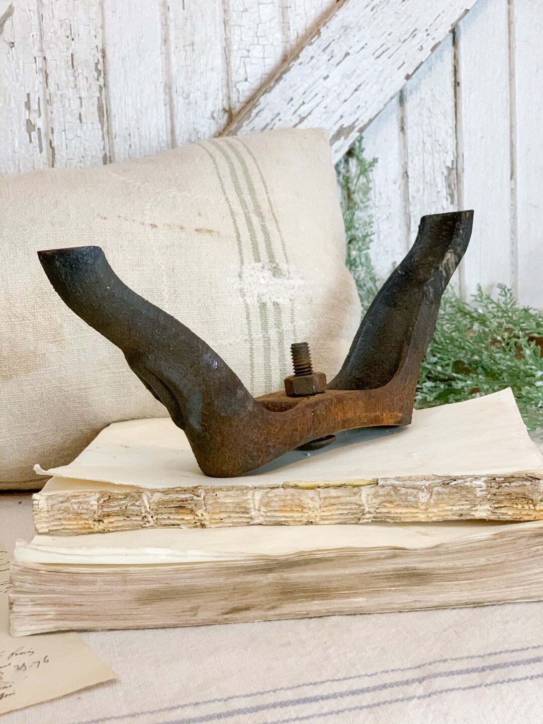 Cast Iron Wing Nut / Extra Large Vintage / Industrial - Etsy