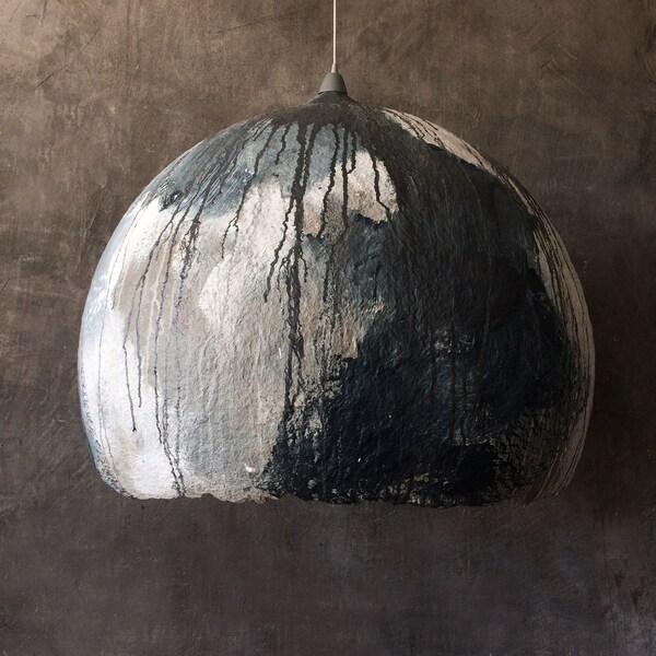 Paper Pendant Light - Etsy