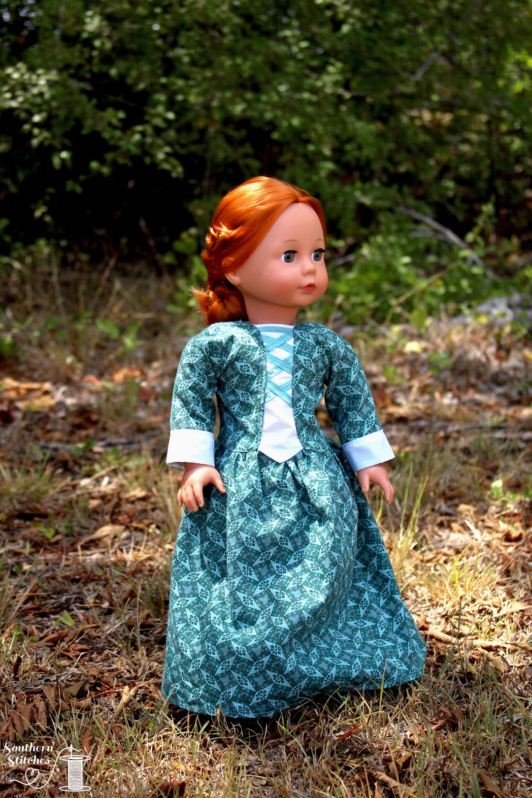 18 Inch Colonial Doll Dress - Etsy