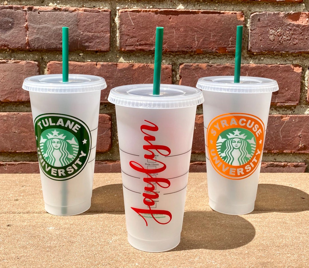 Starbucks Cup| College Starbucks Cup| Personalized University Reusable ...