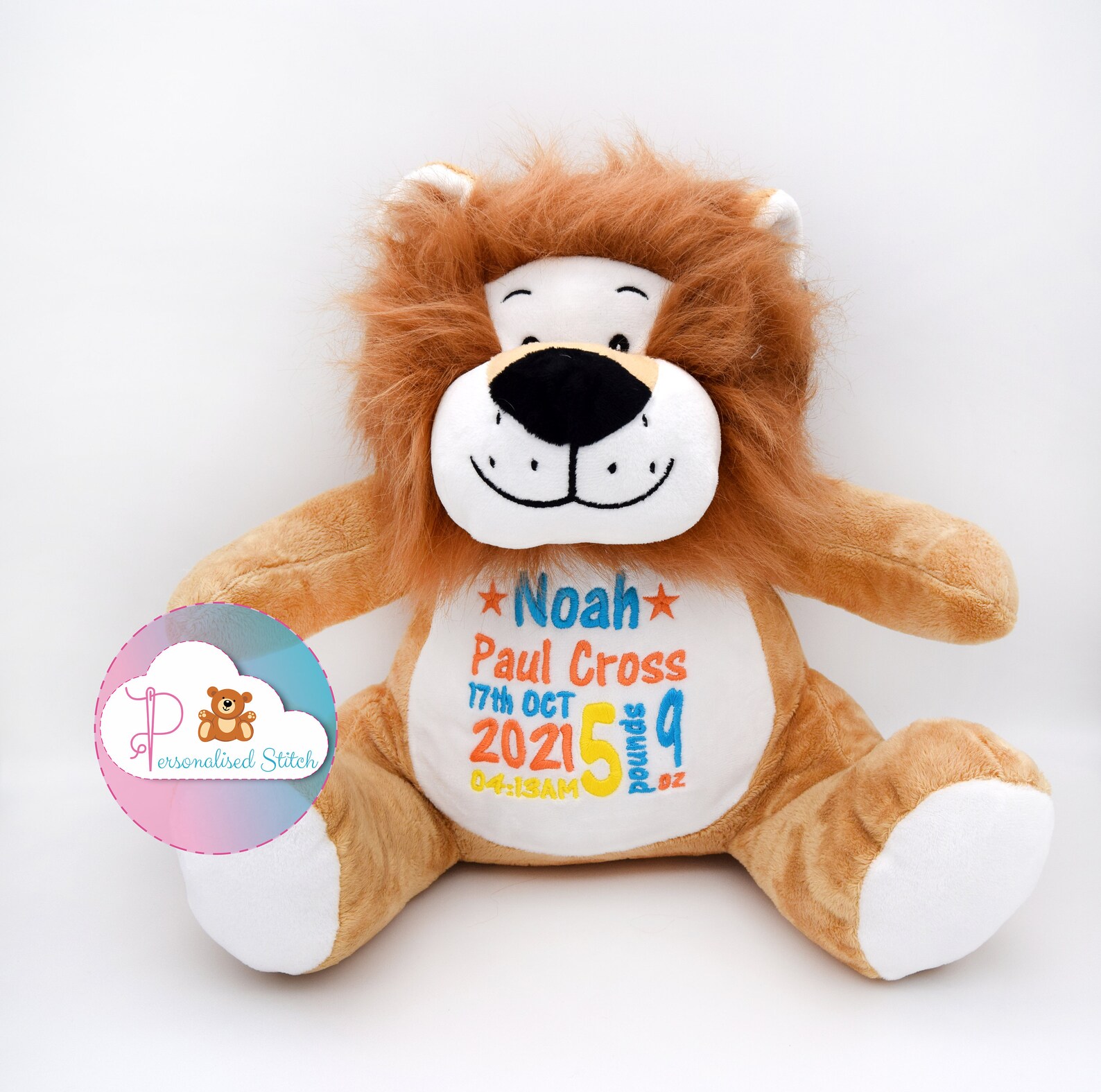 Personalised Teddy Bears / Embroidered Teddies / Personalised Birthday ...