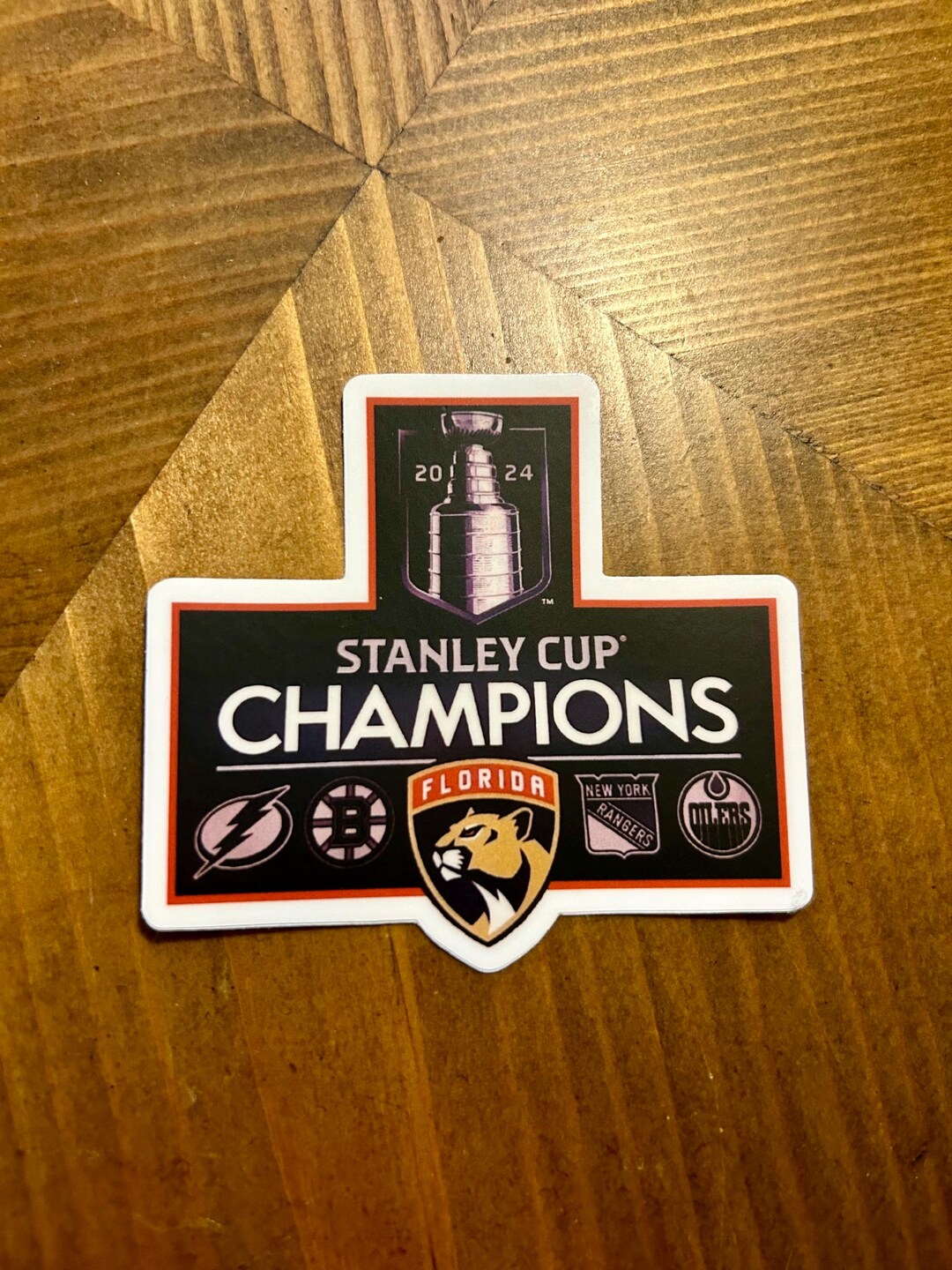 Stanley Cup Champions Florida Panthers Sticker - Etsy