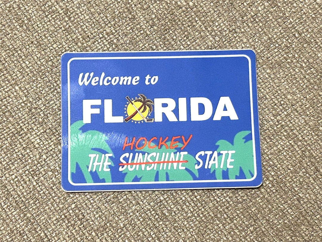 Stanley Cup Champions Florida Panthers Sticker - Etsy