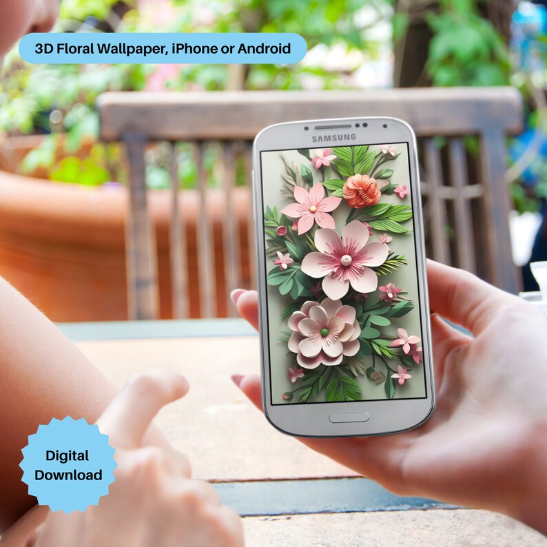 3D Cell Phone Wallpaper, Screensaver, Lock Screen, Iphone, Android - Etsy