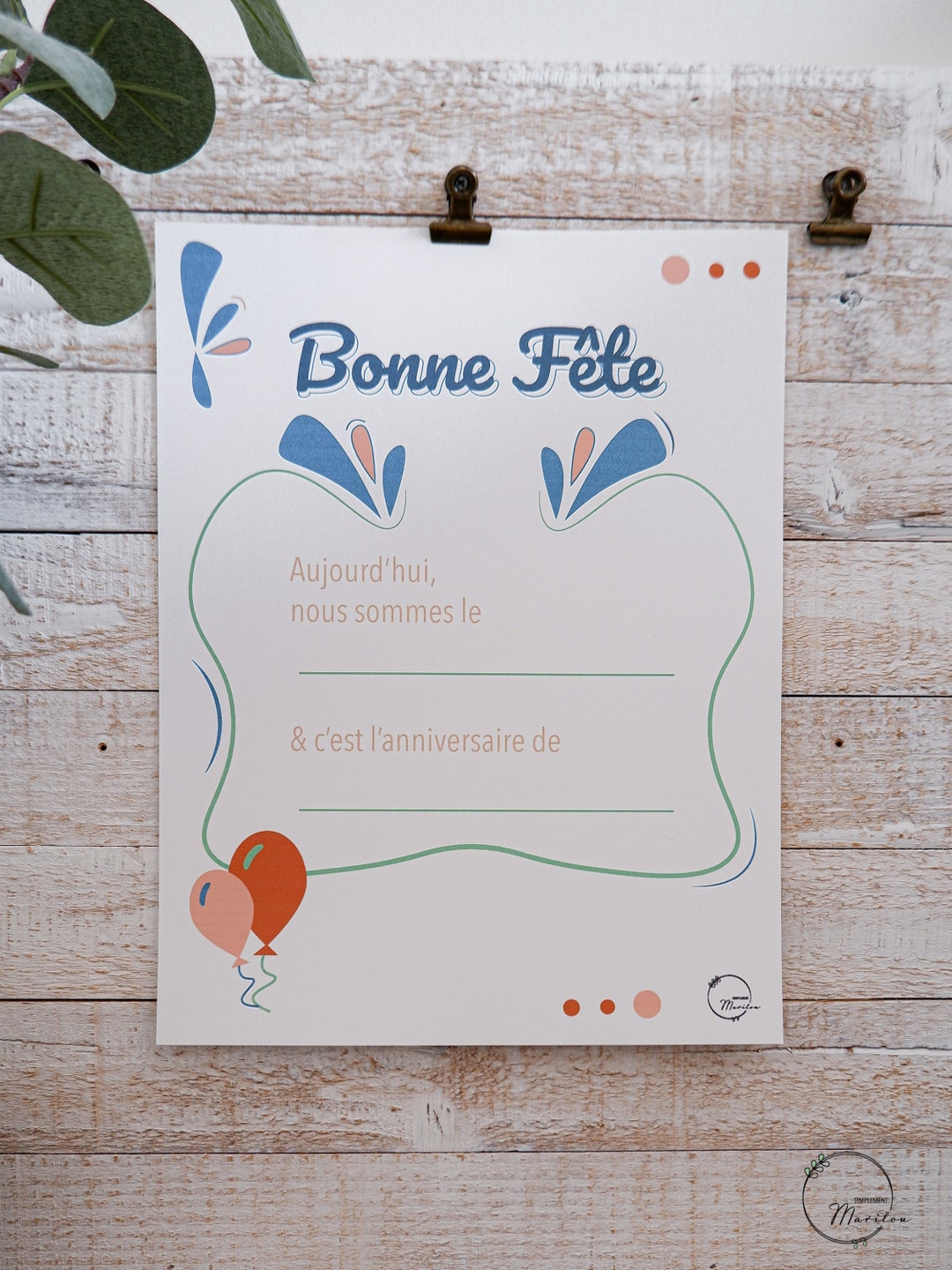 Happy Birthday Poster - Etsy