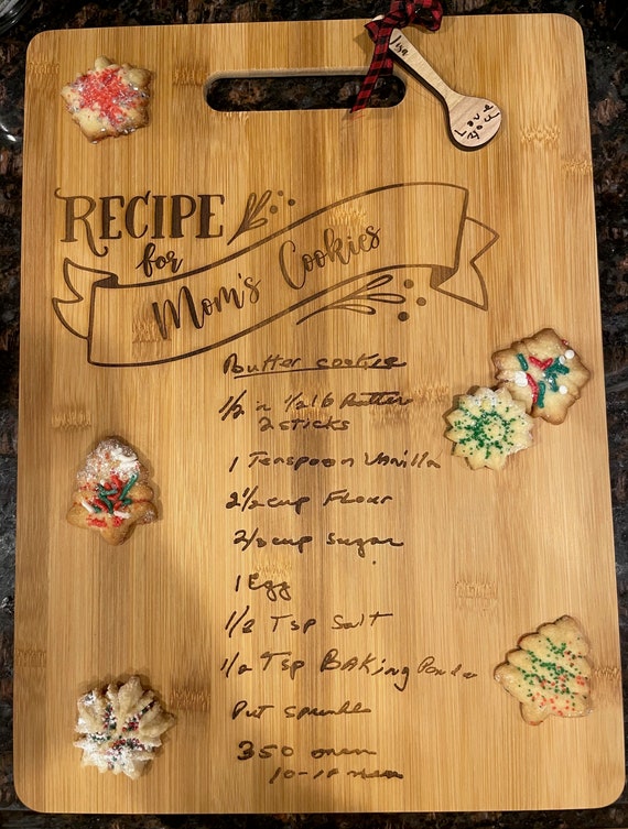 Recipe SVG File Maker Turn Recipes Into SVG Family Recipe | Etsy