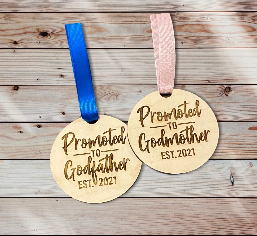 Promoted to Godfather/godmother Tag the Godfather/godmother - Etsy