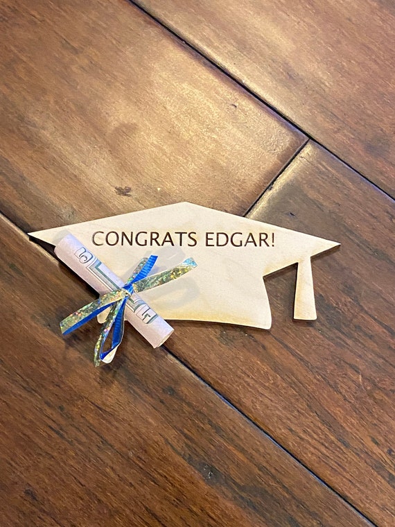 Graduation Cap Money Holder Svg Graduation Cap Money Holder | Etsy