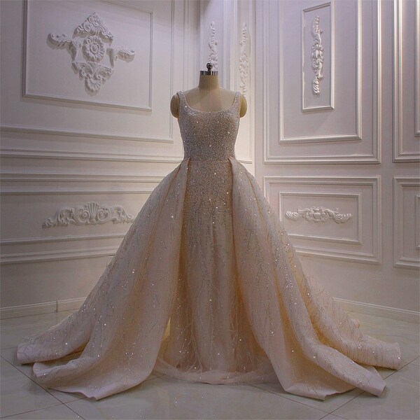 Trumpet Wedding Dress - Etsy