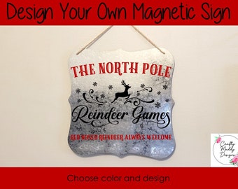 Magnetic Tin Sign - Etsy