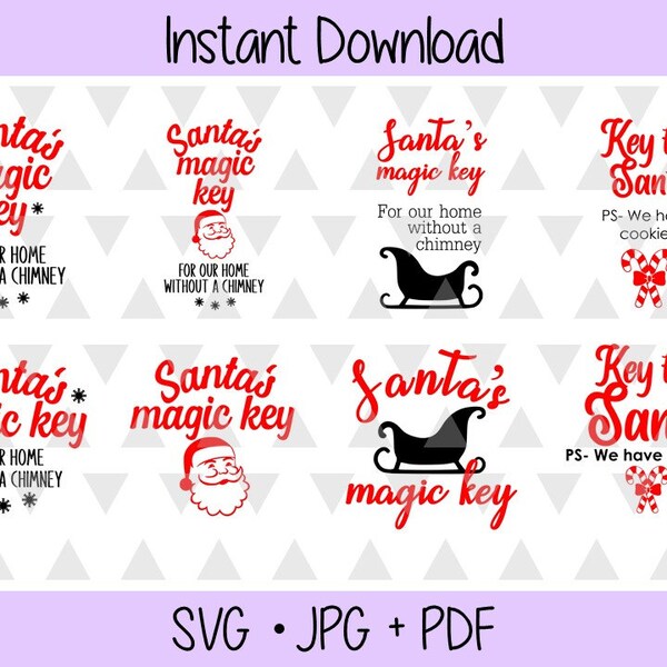 Santa's Magic Key - Etsy