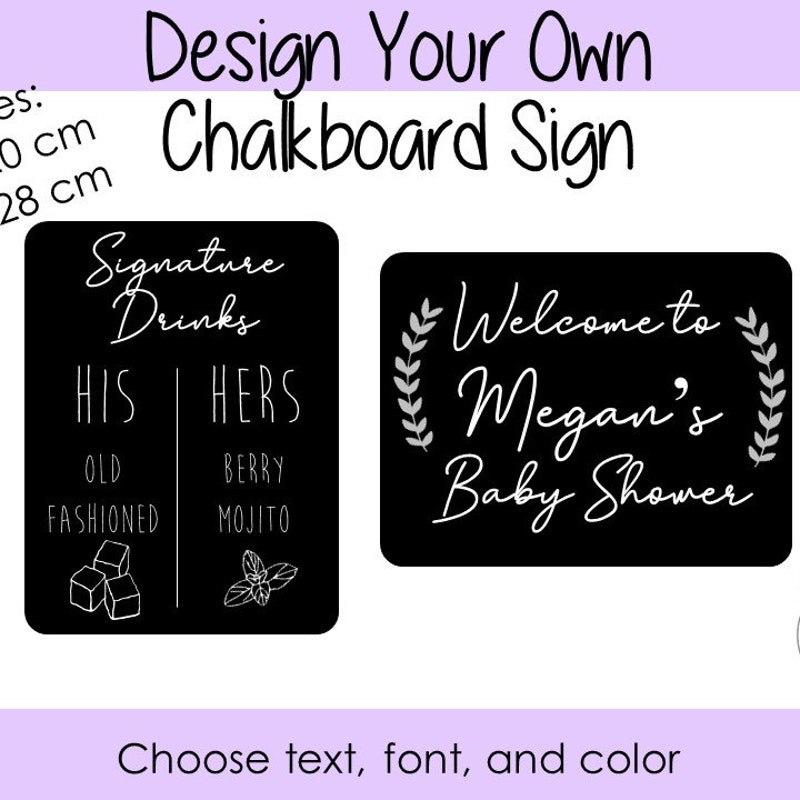 Chalkboard Calendar - Etsy