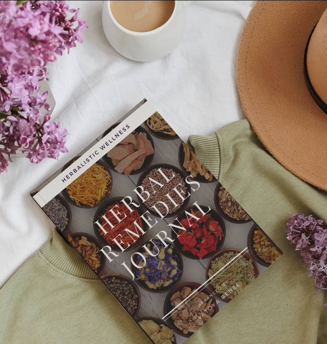 Herbal Remedies Journal 295 Pages DIY Wellness Journal - Etsy